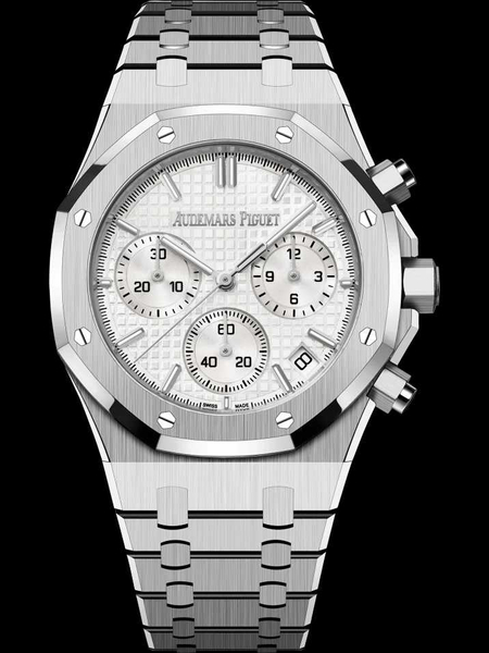 Audemars Piguet Royal Oak Chronograph Steel & White Dial
