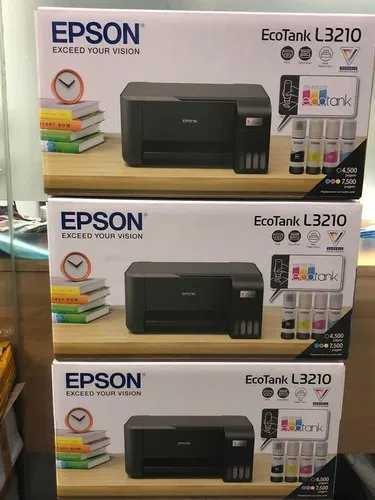 Принтер Epson EcoTank L3210 (МФУ, А4, Струйный)