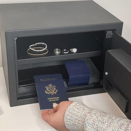А4 сейф. 35×25×25см.  Доставка+Click! Электронный сейф!