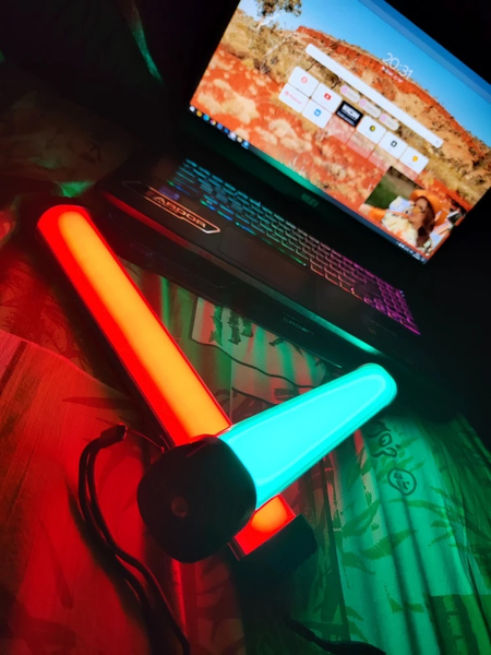 Лампа rgb. Видеосвет rgb цветной мини для фото и видео
