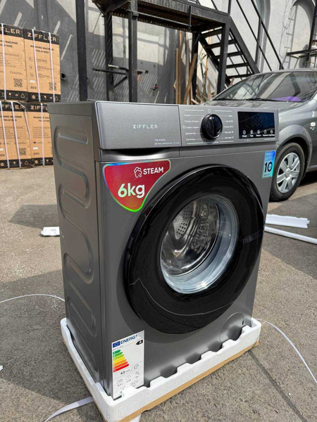 Стиральная машина ZIFFLER F1 inverter 6-8 kg/Функция пара / Доставка