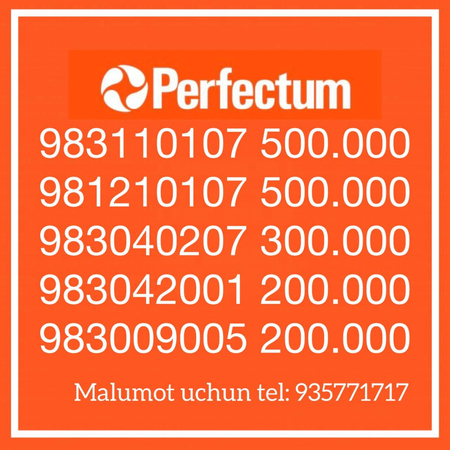 Perfectum nomer kuz skidka