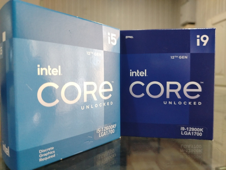 Cpu Intel Core i9 12900k va Intel Core i5-12600kf yangi