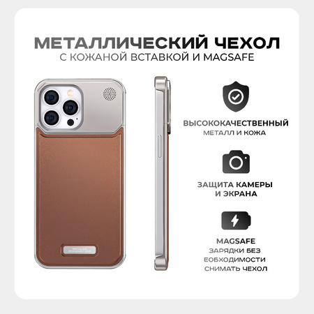 Chexol IPHONE 15 PRO МАХ аромат кожи