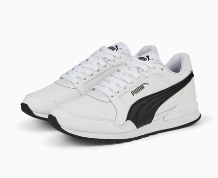 Кроссовки Puma 38 размер, США Puma Runner v3 Leather Sneakers