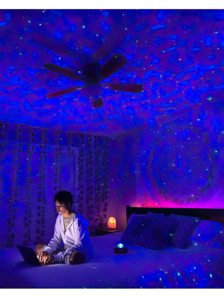 лазерный LED ночник проектор Звездное небо
