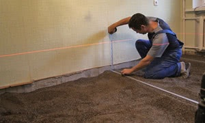 Сухой стяжка Полусухая стяжка лучшего качества