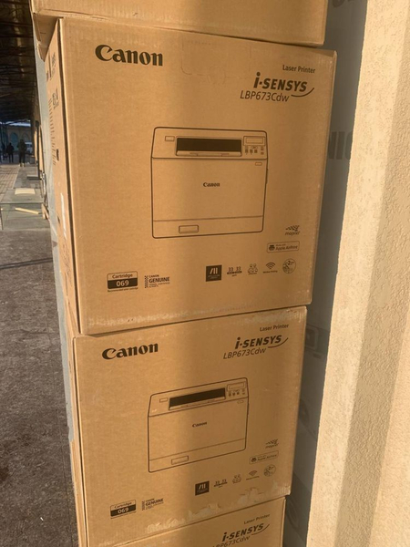 Новый Принтер Canon i-SENSYS LBP673Cdw (лазерный, A4, Wi-Fi)