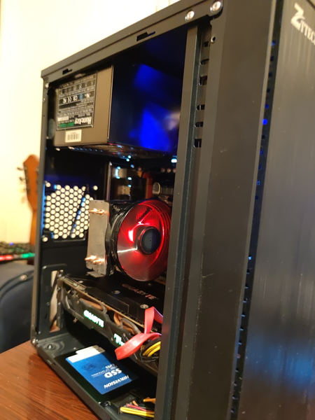 Компьютер Xeon 2650v2 8/16 ядер/озу16/rx 470 4g/ssd 120/hdd 500