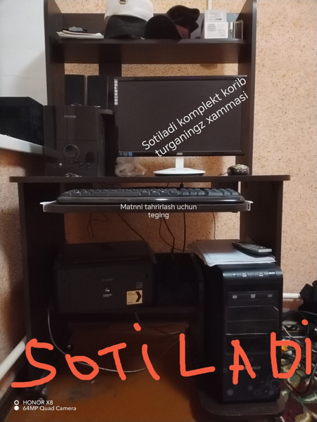 Komplekt sotiladi xammmasi