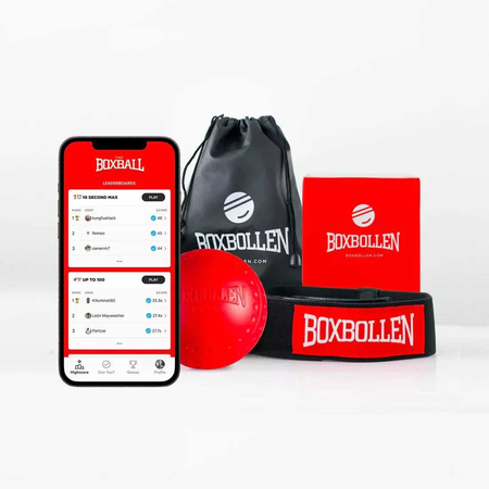 Тренажёр мяч для бокса Boxbollen Focus Training Fun