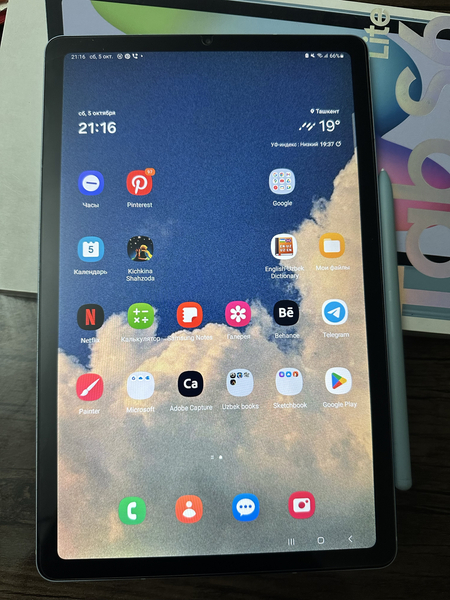 Sotiladi !!! Planshet Samsung Galaxy Tab s6 lite 64g/blue