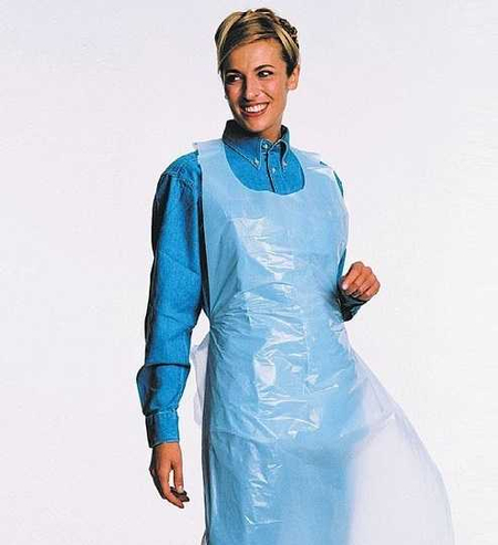 Фартук одноразовый ПВХ. Bir marta ishlatiladigan PVX apron