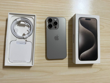 Iphone 15 Pro, Natural Titanium, 128 GB