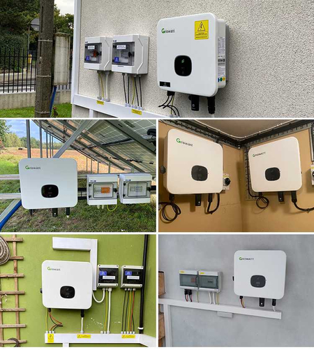 Инверторы Growatt 12KW в наличии