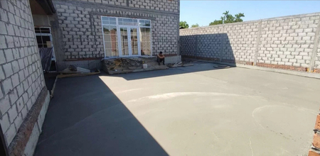 Стяжка пола и авто стоянки за 1 день !!! Betonlik styajka qilamiz