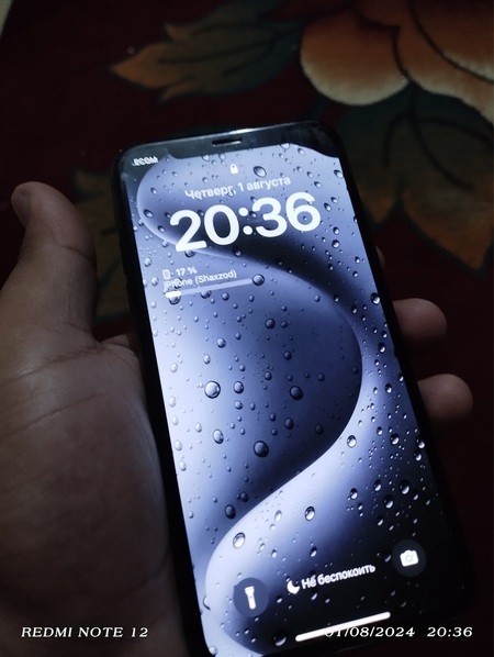 Iphone x 64gb black