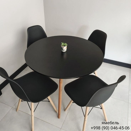 Стул черный stul qora lofl eames fitz ikea mebel мебель офисная мебель