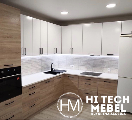 На Заказ HiTECH MEBEL Кухонная мебель Ошхона Мебели