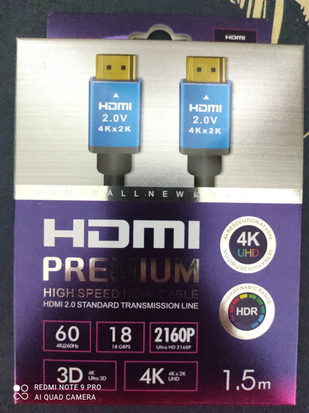 Сплитер HDMI 1× 4 / 4 k с адаптером 5 v