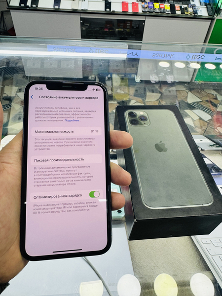 iPhone 11 Pro 256 gb green 91%