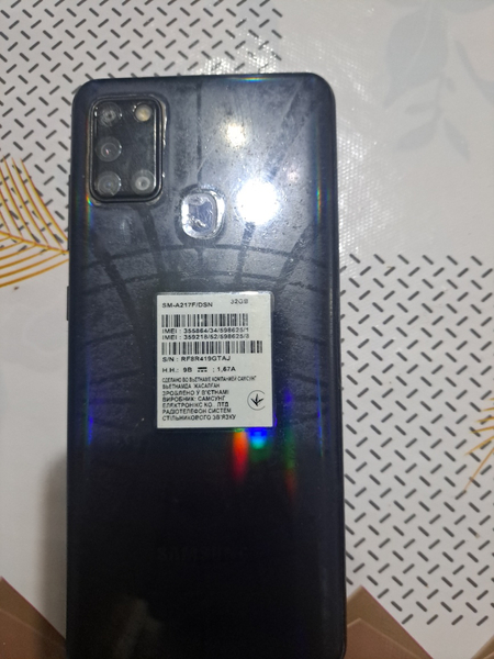 Samsung A21 xotirasi 32gb