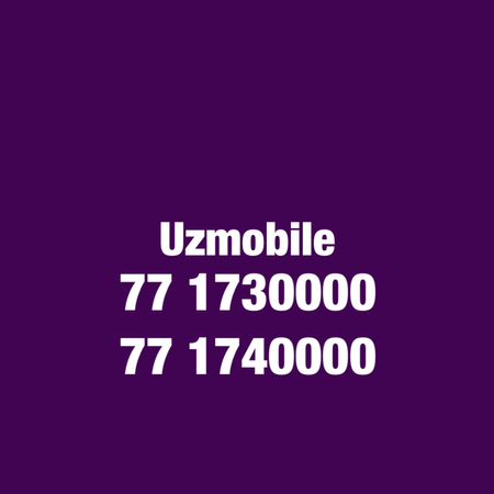 Uzmobile gold chiroyli raqamla/ Красивые золотые номера Узмобайл