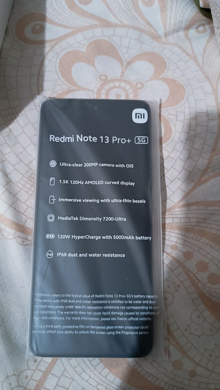 Redmi note 13 pro plus 256