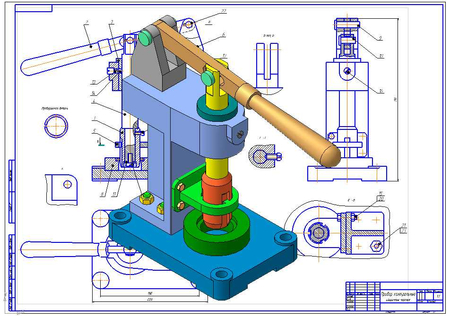 3Д ва 2Д чертеж чизиб бериш SolidWorks AutoCad Kompas-3d T-flax cad