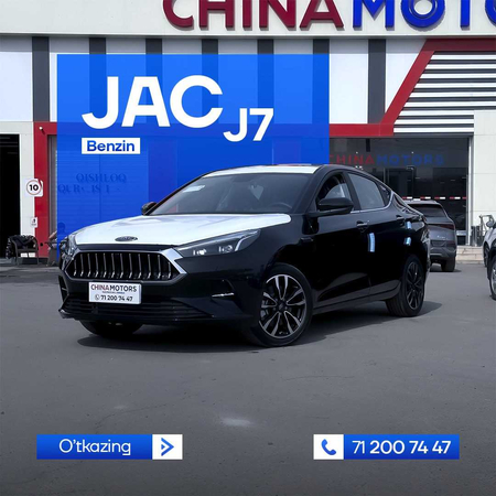 JAC J7 eng yuqori texnologiya