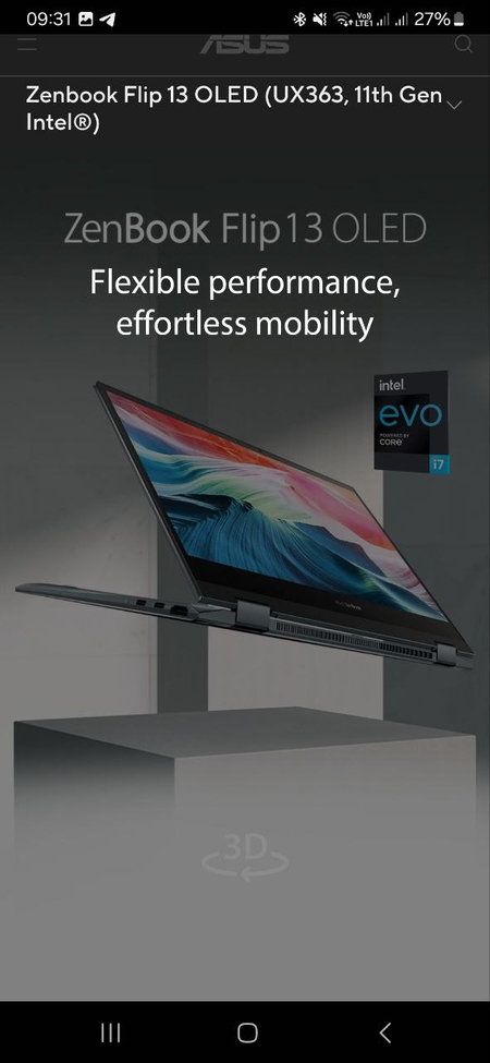 Asus Zenbook Flip 13 Oled