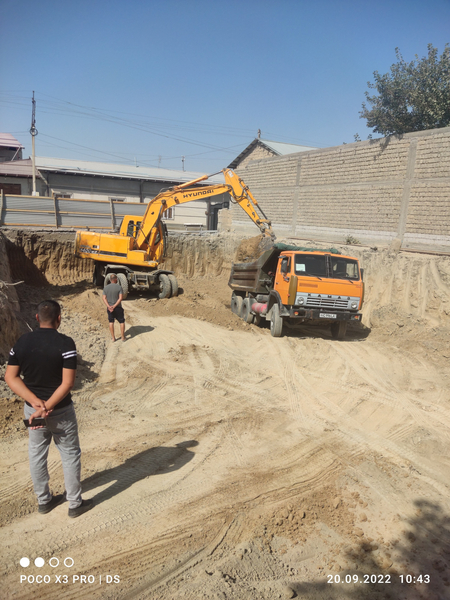 Экскаватор самасвал хизмати CAT 313