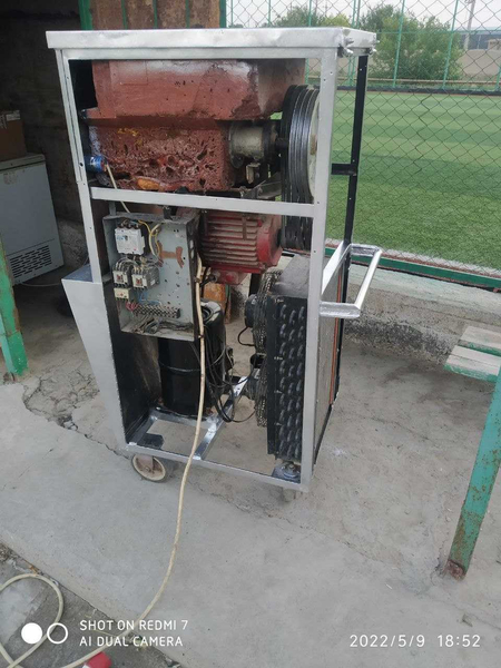 muzqaymoq apparat 380v 2 камерали германия