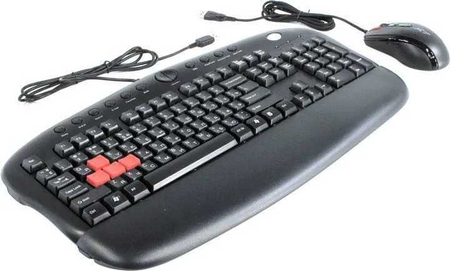 Игровая клавиатура + мышь A4-Tech KX-2810BK 