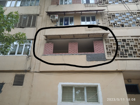 КладкаКирпичаБалконаБалконгаГишттермиз, Установка РоликиКезерекАкфаРам