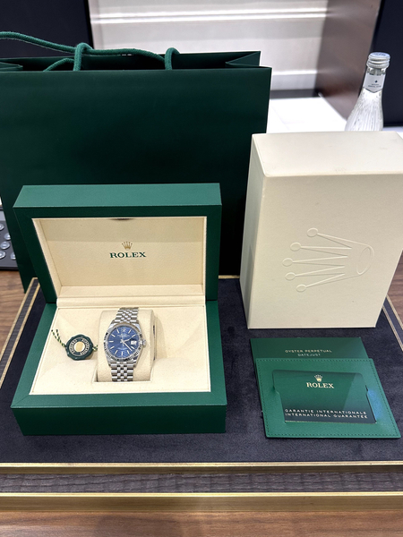 NEW Rolex Datejust 36mm Steel and White Gold 126234