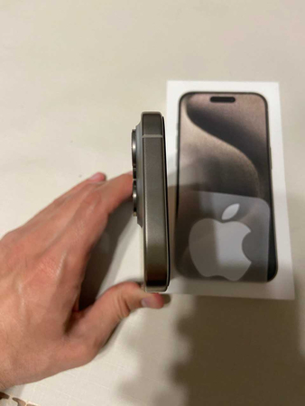 Iphone 15 pro 128 ideal, Natural Titan