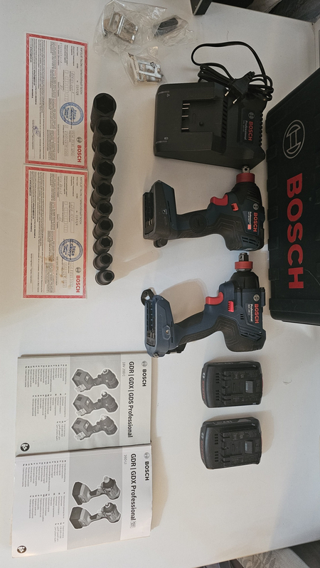 BOSCH GDX 180Li  GDX 18V 200C импакты