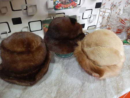 Продаются норковые шапки
