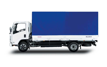 NPR 82 L (CNG) COMFORT Бортовой с тентом Arenda s vikupom yillik 8%