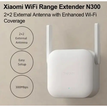 Усилитель Wi-Fi сигнала Xiaomi Mi Wi-Fi Range Extender N300 Global