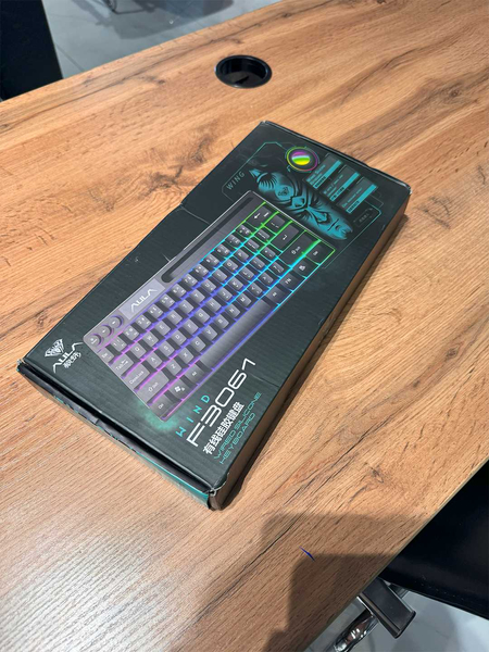 Проводная мембранная клавиатура AULA F3061 RGB