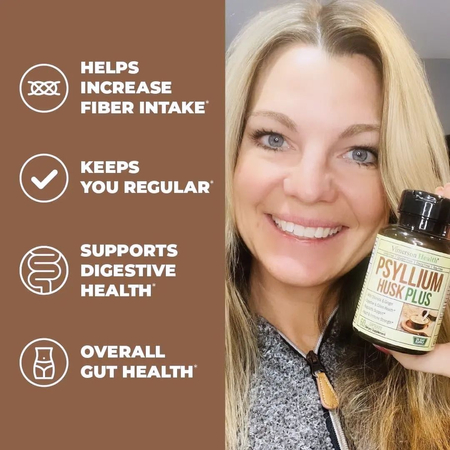 Psyllion Husk Plus 60 capsules
