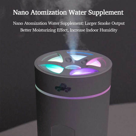 Увлажнитель воздуха 300 мл Aroma Диффузор Nano  uv2