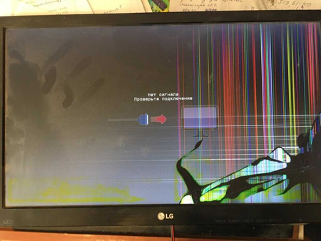 Рабочий 17 дюймовый LCD монитор Samsung
