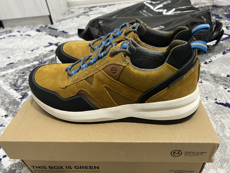 Оригинал Clarks Mens WellmanTrailAP , повседневные кроссовки