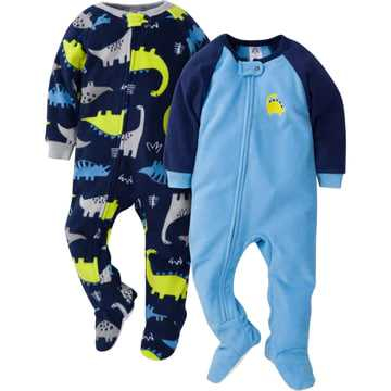 Слипы GERBER флисовые на 6-9 мес,новые