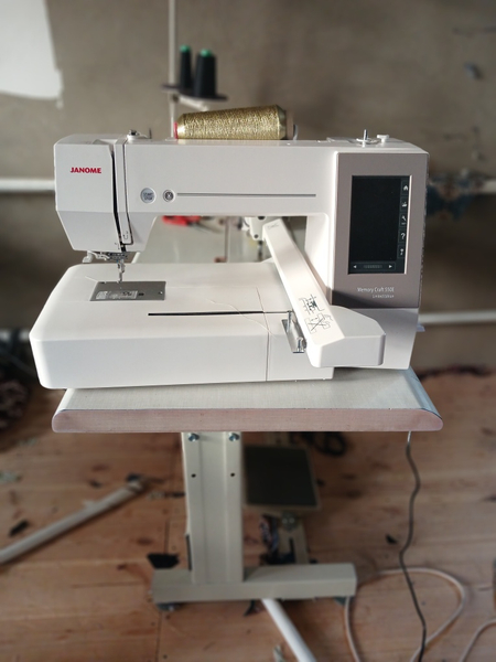 Janome 550E yangi holatta