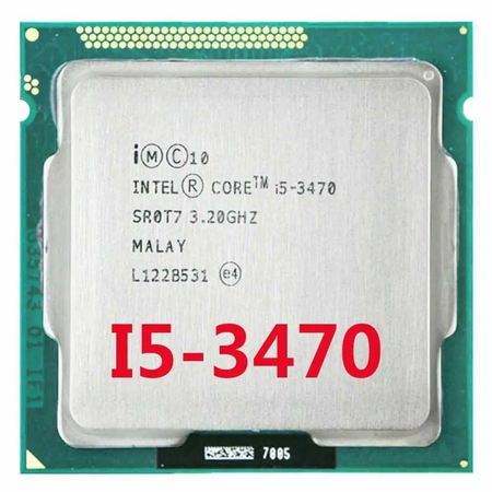 Проц i5 3470, М плата h61, DDR3 8GB, Nvme 128GB, Кулер + БП