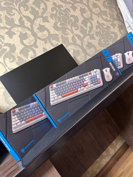 Igravoy klaviatura  mishka Hunfox k 820